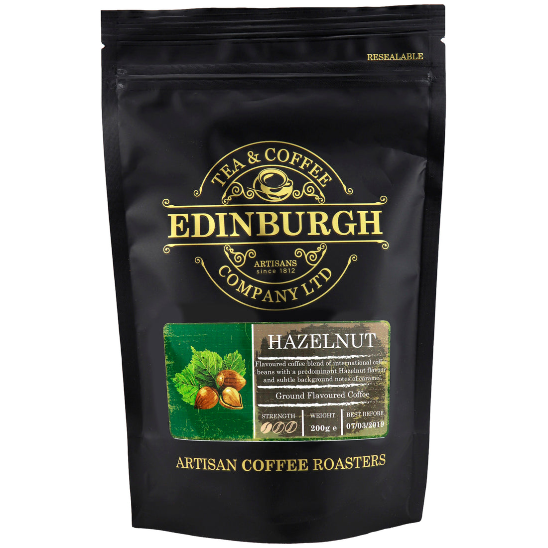 HAZELNUT FLAVOURED COFFEE – Edinburgh Tea & Coffee Company